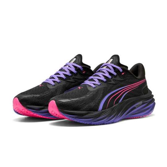 Running shoes Puma Velocity Nitro 4 Digitokyo black-dark amethyst ...
