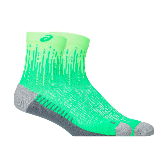 Calcetines ASICS Performance Run Sock Quarter (1Par) Illuminate Green ...
