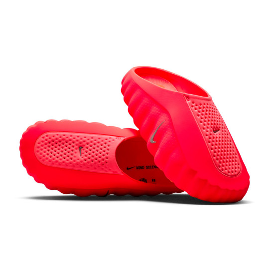 Chanclas Nike Mind 001 Solar Red-Chrome-Hyper Crimson-Black - Running ...
