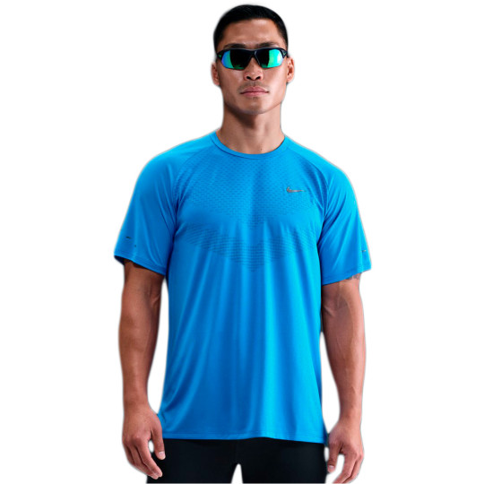 Camiseta Nike Dri-Fit Adv Stride Ss Top Blue Hero-(Reflective Silv ...