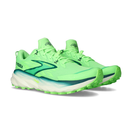 Chaussures Brooks Cascadia 19 Gecko-Atlantic Deep-Bluewash - Running ...